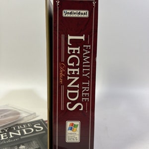 VINTAGE SEALED CONDITION Family Tree Legends Deluxe 4.0 (old Version ...