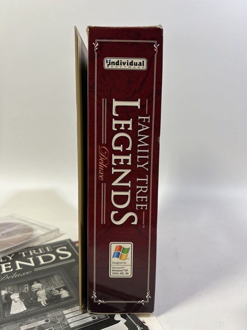 VINTAGE SEALED CONDITION Family Tree Legends Deluxe 4.0 (old Version ...