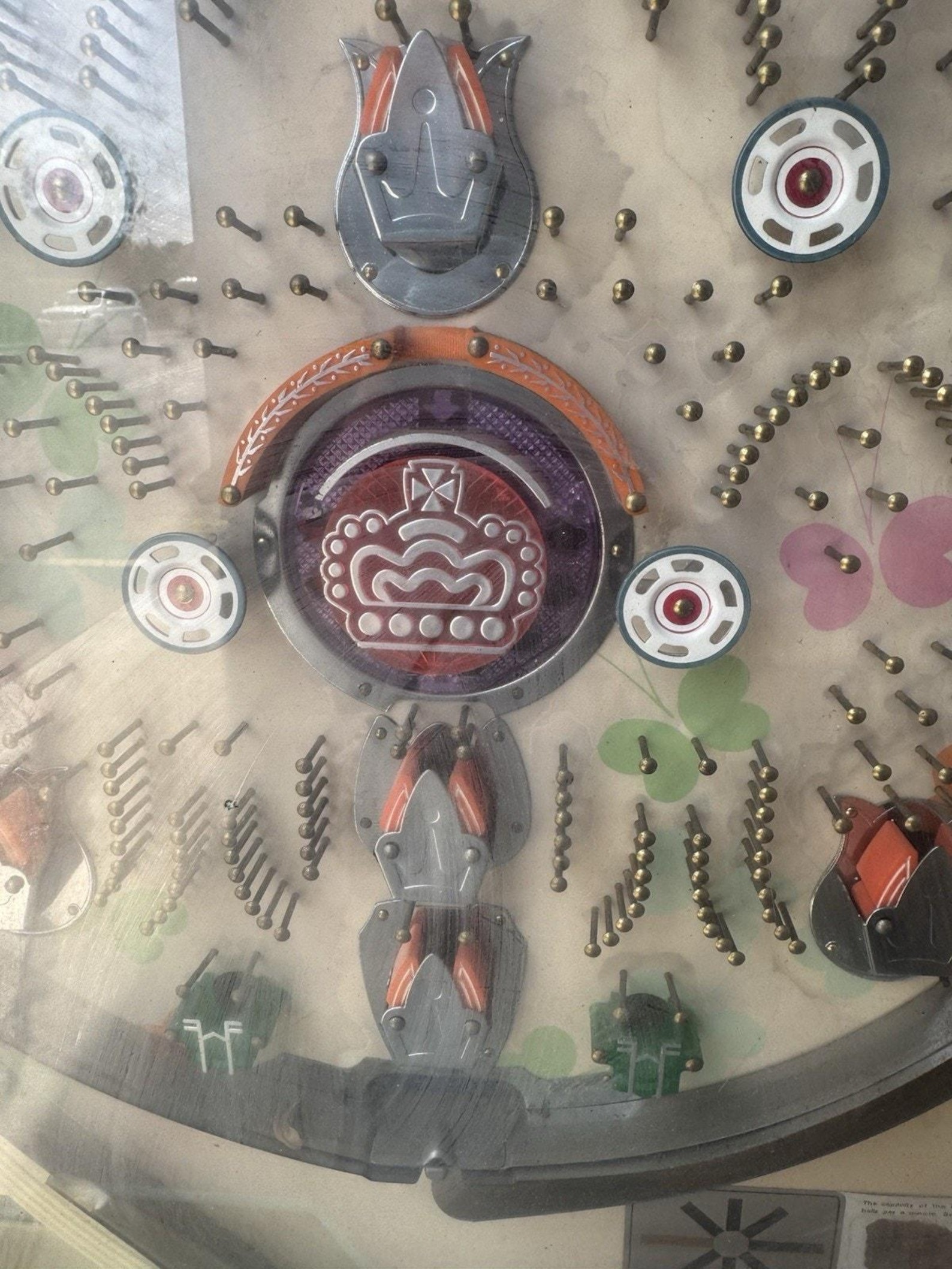 Vintage Nishijin Pachinko Machine Ball Plinko Arcade Untested Japanese ...