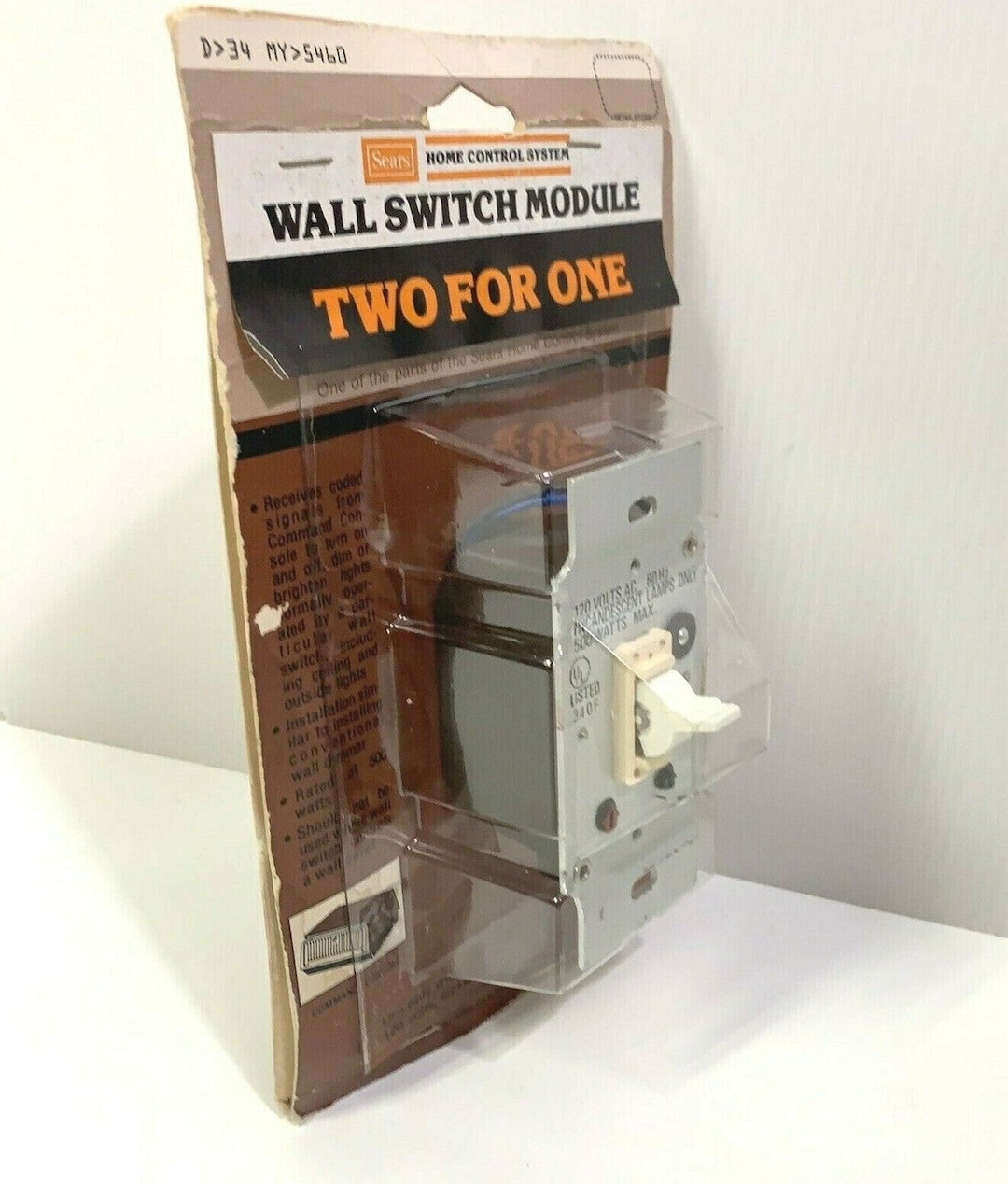 Vintage Sears Wall Switch Module (pack of 2) - Etsy