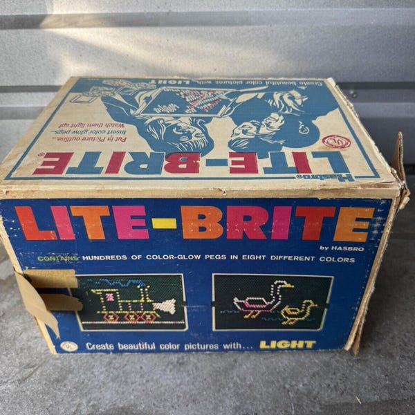 Original Lite Brite - Etsy