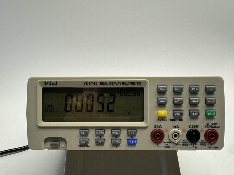 VINTAGE VICI Digital Multimeter VC8145 Bench Top Voltmeter - Etsy