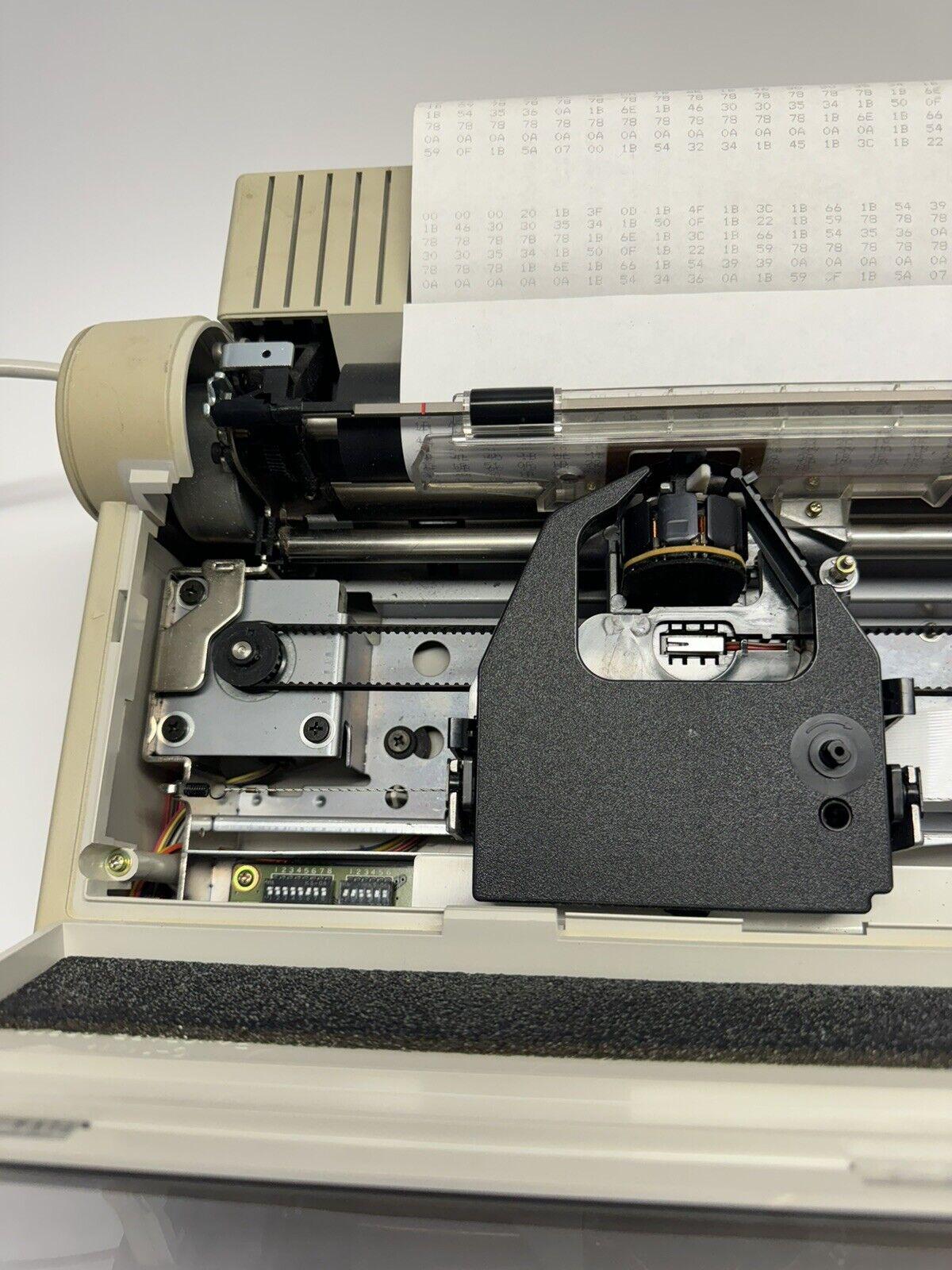 Vintage Apple Imagewriter II Printer G0010 Made in Japan Power on ...