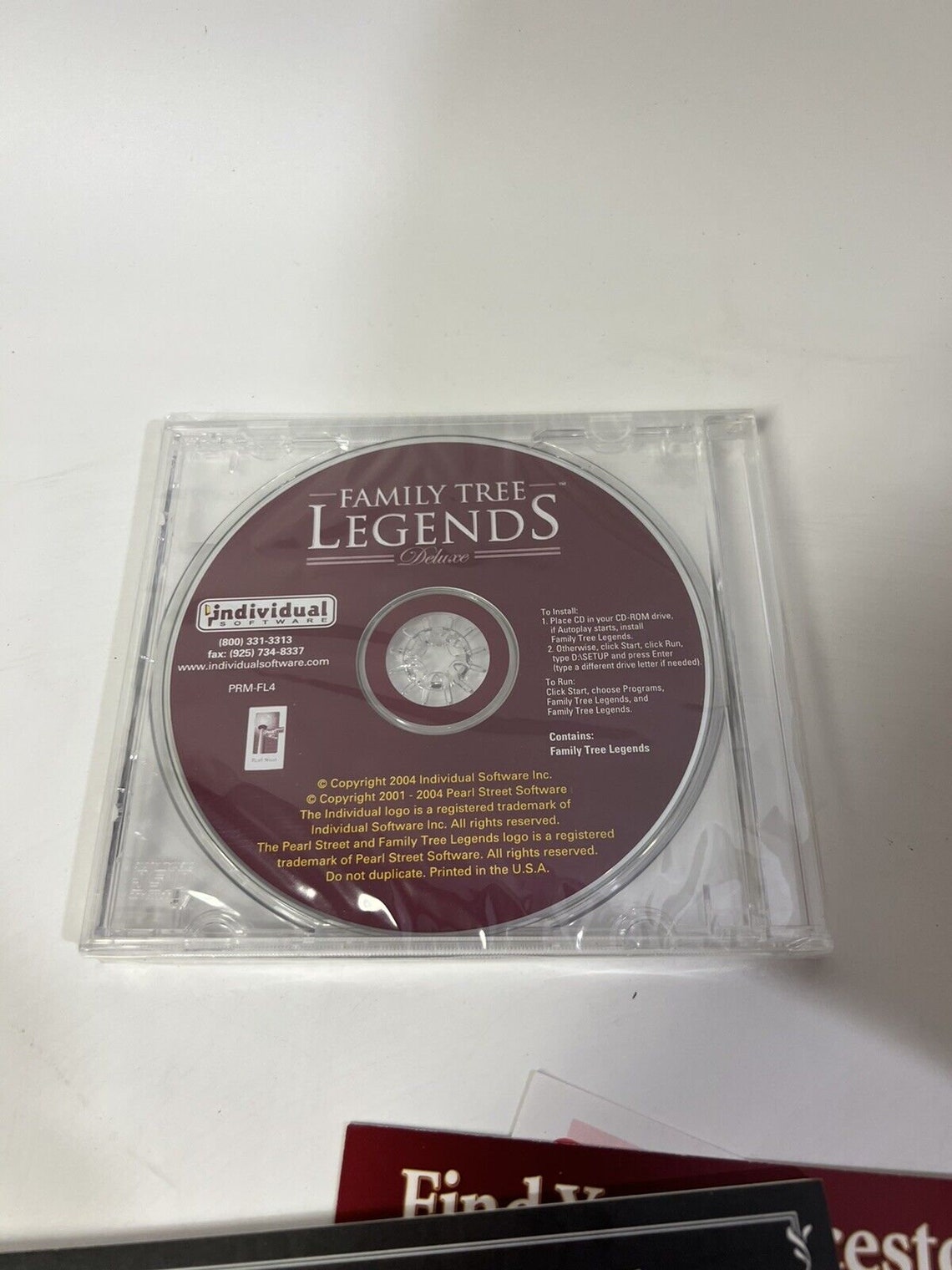 VINTAGE SEALED CONDITION Family Tree Legends Deluxe 4.0 (old Version ...