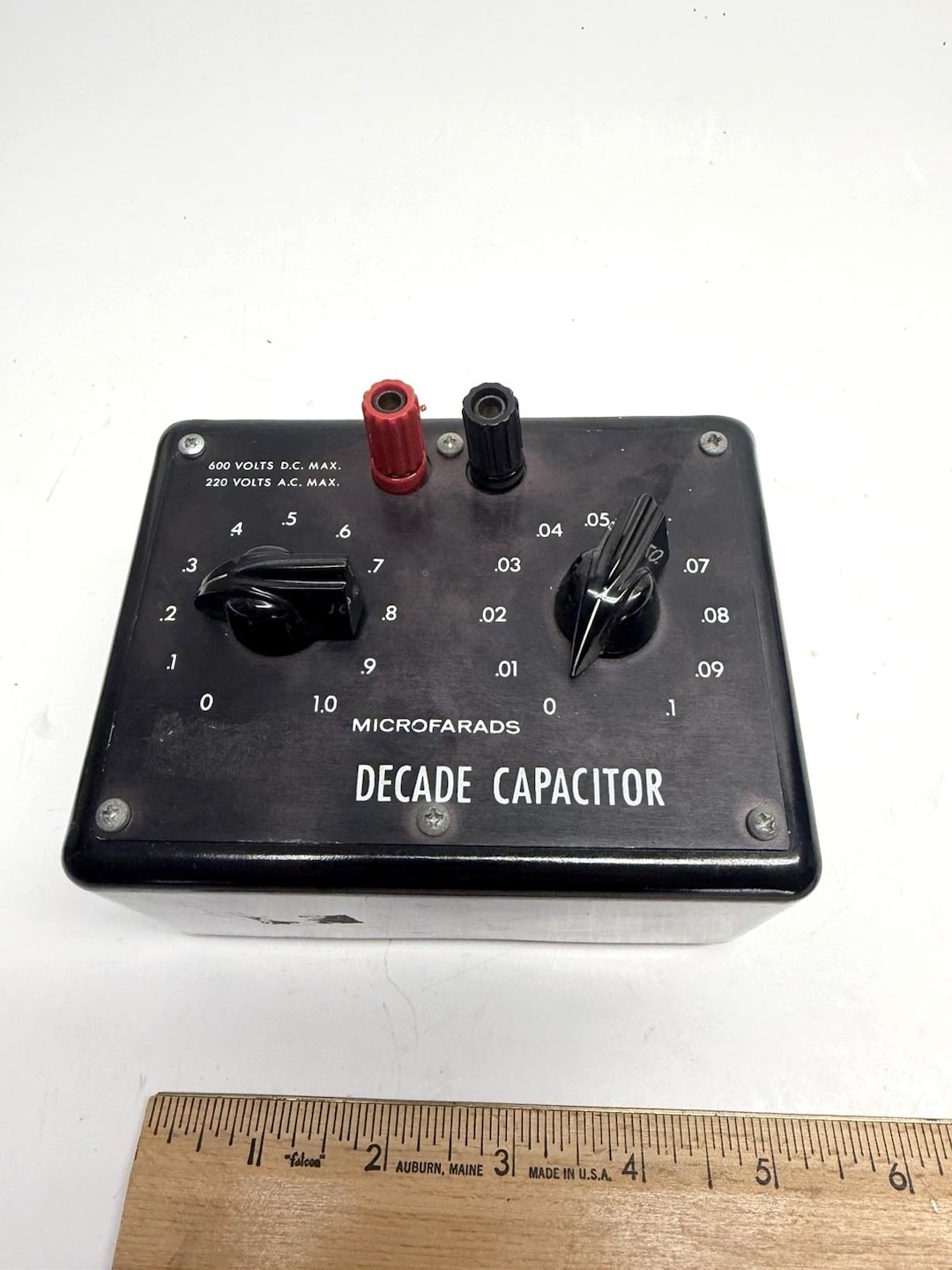 VTG Microfarads Decade Capacitor CP83596-00 Decade Capacitance Box ...
