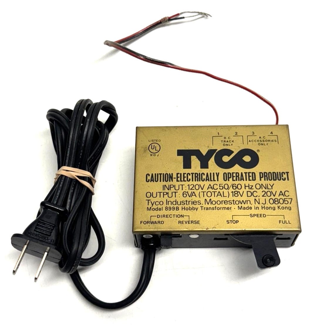Vintage TYCO-HO Scale Model 899BP Hobby Transformer Railroad Train ...
