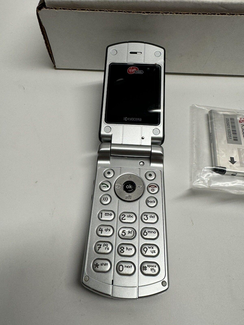 VINTAGE NOS Kyocera MARBL / Marble K127 - ( Virgin Mobile ) Cellular ...