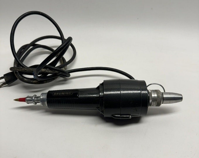 Vintage Bruning 87-360 Electric Eraser for Drafting & Drawing USA - Etsy