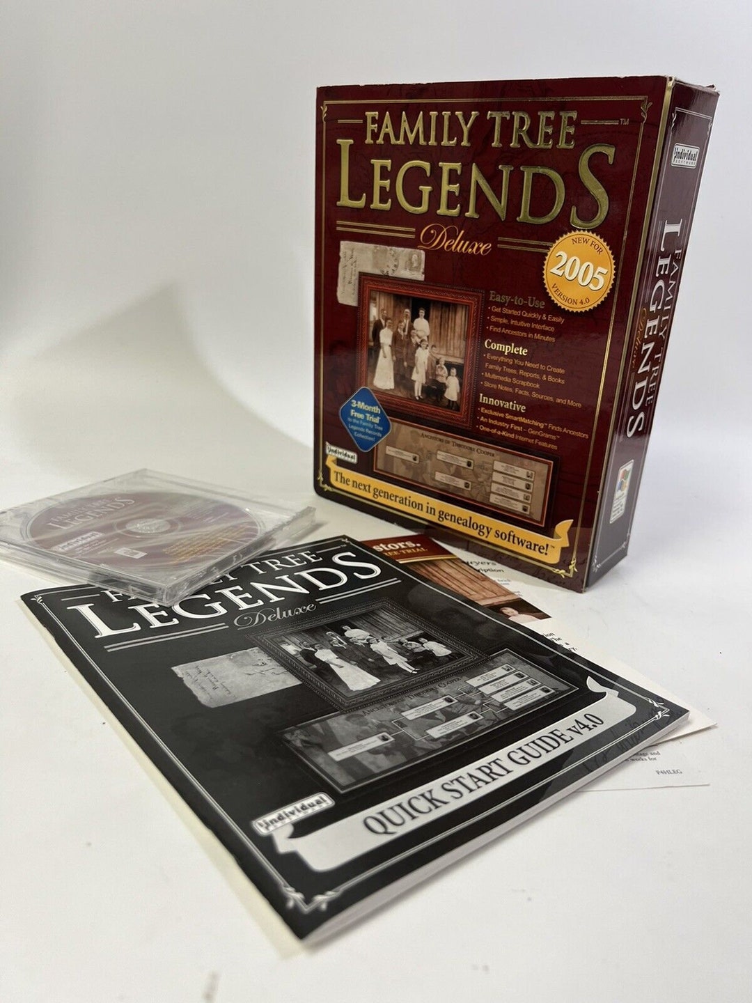 VINTAGE SEALED CONDITION Family Tree Legends Deluxe 4.0 (old Version ...