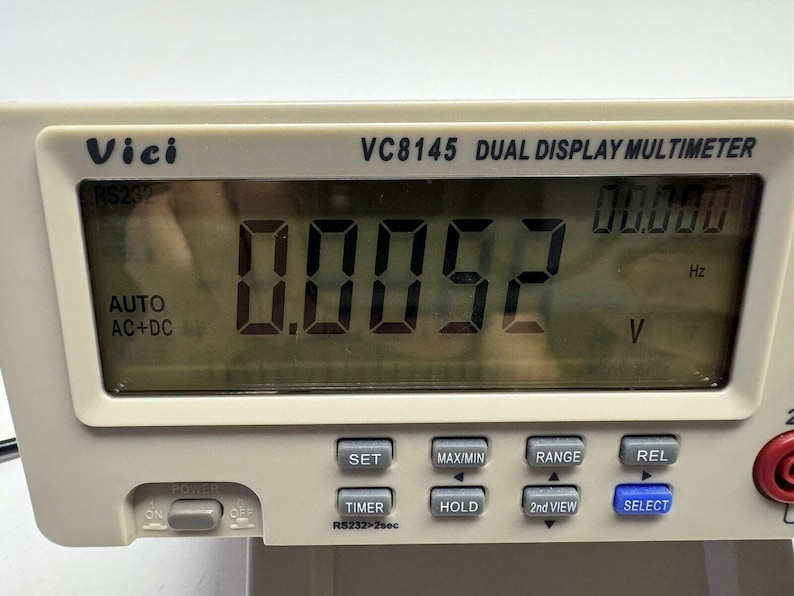VINTAGE VICI Digital Multimeter VC8145 Bench Top Voltmeter - Etsy