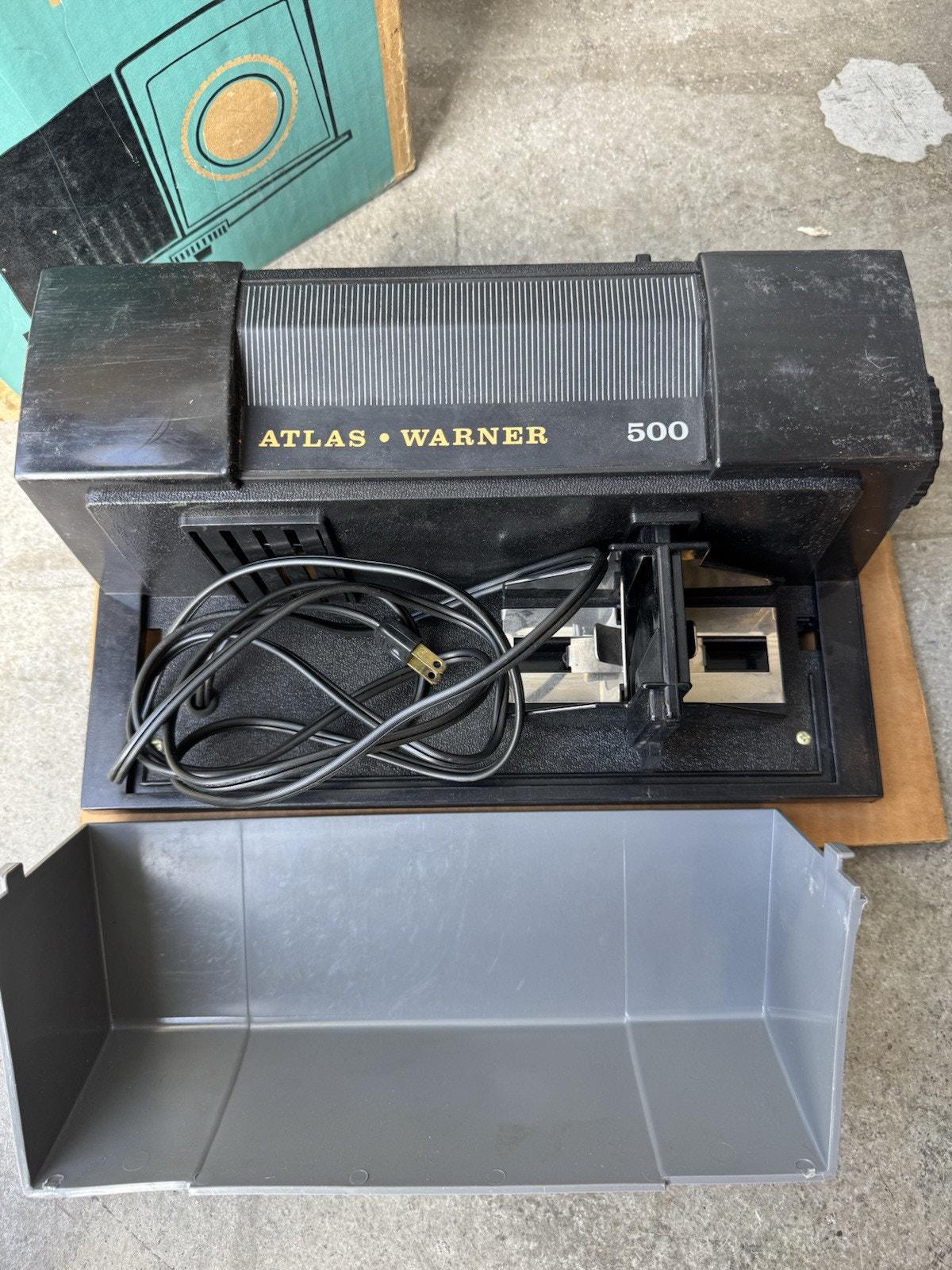 Vintage NOS Atlas Warner Model 500 35MM Color Slide Projector - Etsy