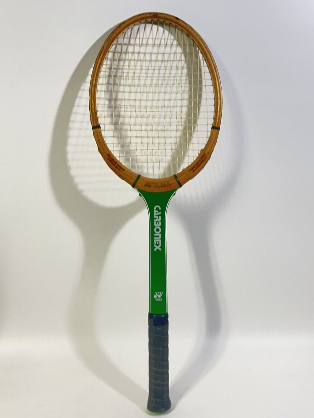 Yonex Carbonex 2 CARBONEX2 Wooden Tennis Racket 4 1/2 Light Made in ...