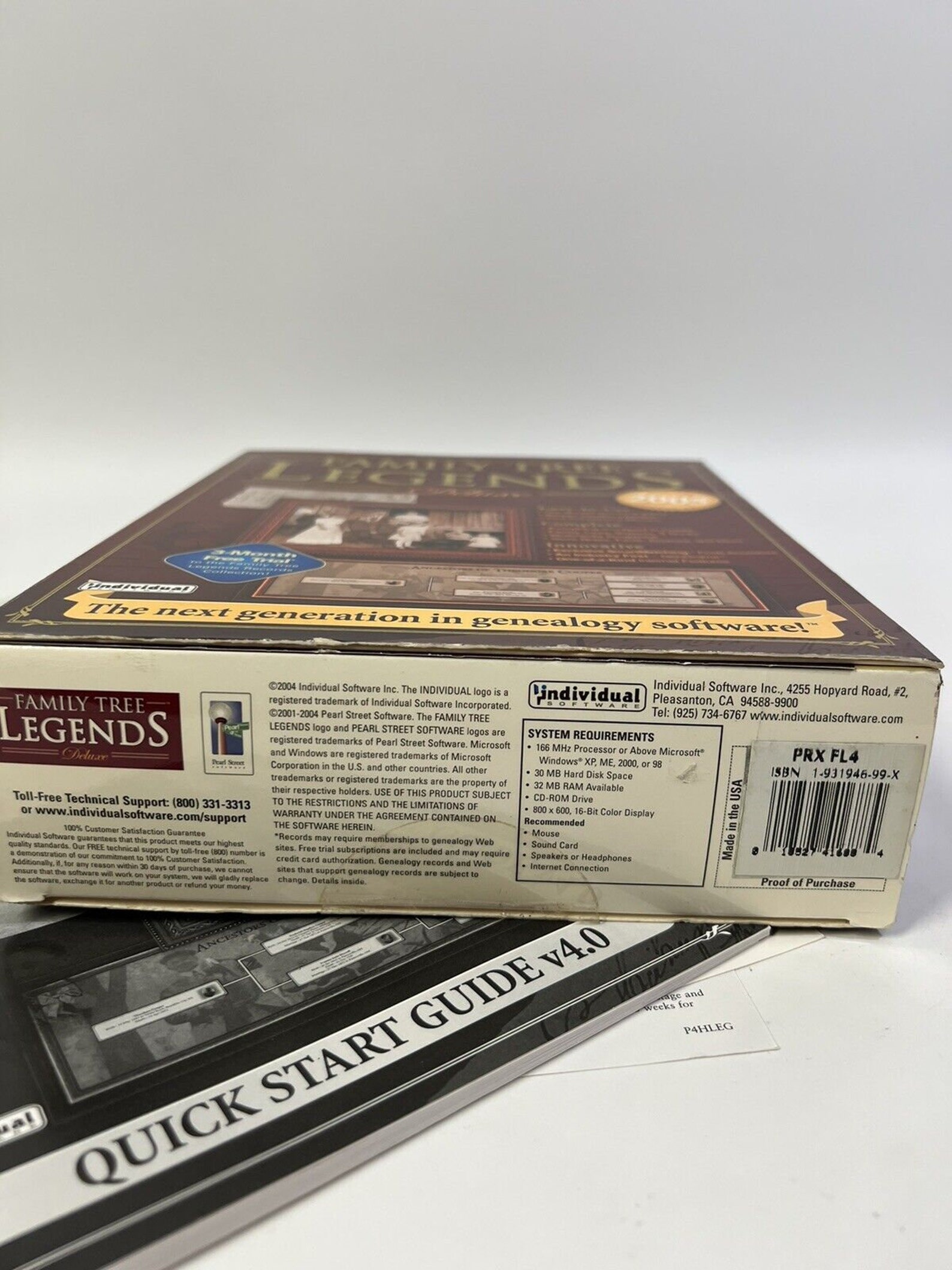 VINTAGE SEALED CONDITION Family Tree Legends Deluxe 4.0 (old Version ...