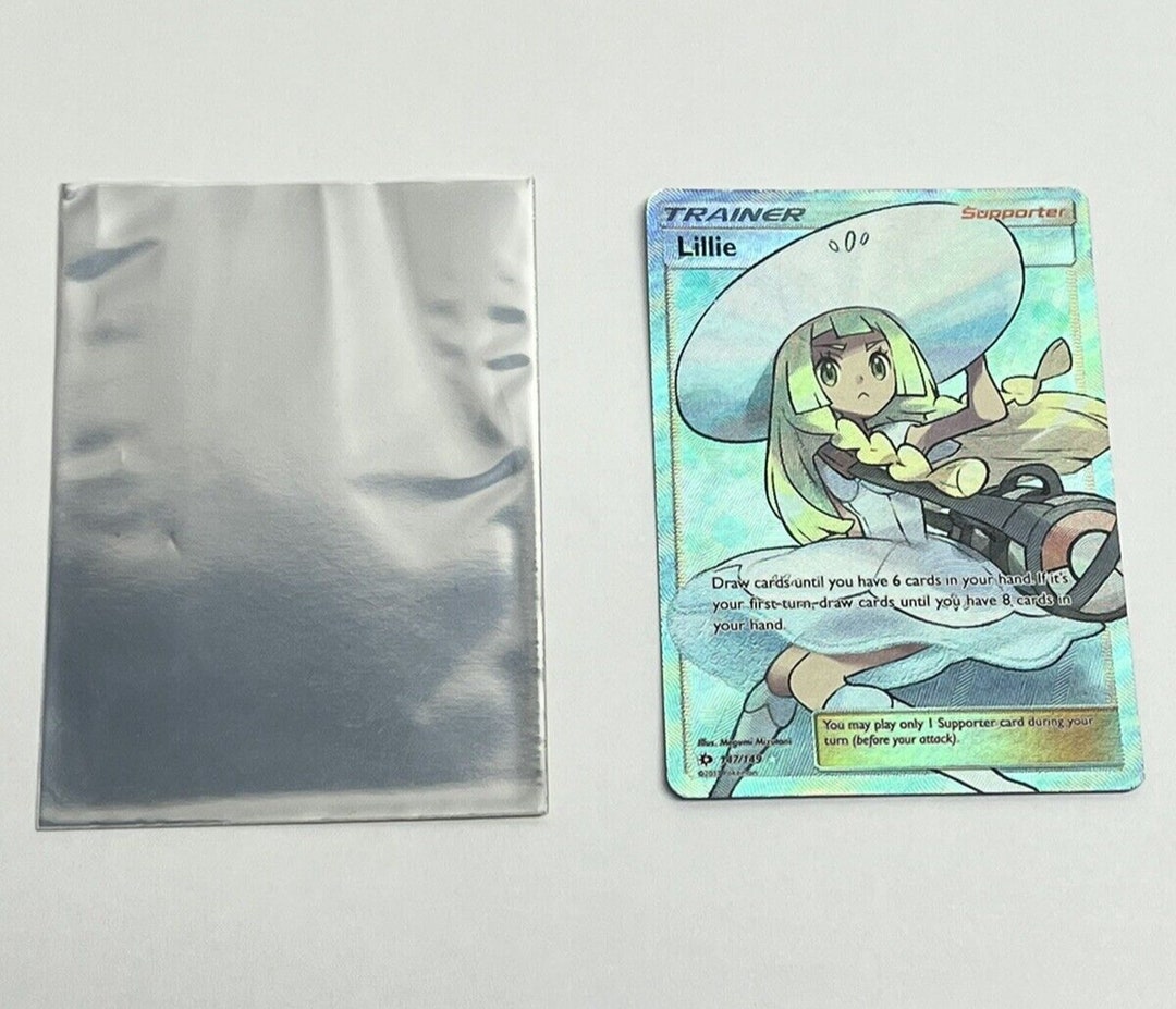 Lillie 147/149 Sun & Moon Base Full Art Trainer Pokemon Card - Etsy