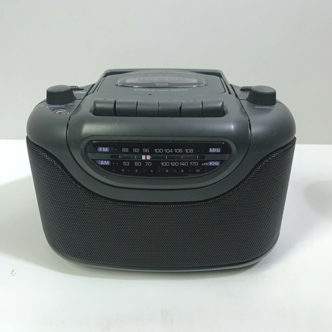 Vintage Lenoxx Sound AM/FM Radio Cassette Recorder CT-109 - Etsy