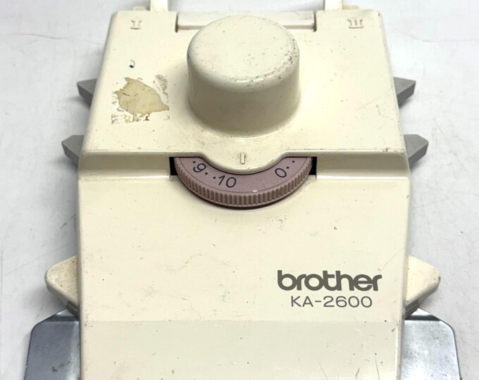 Vintage Brother KA-2600 Intarsia Carriage Bulky 9mm - Etsy