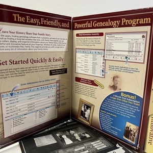 VINTAGE SEALED CONDITION Family Tree Legends Deluxe 4.0 (old Version ...