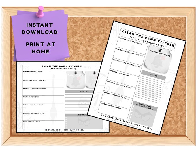 Magnetic Chore Chart for Kid | Behavior Rewards | Child, Roommate ...