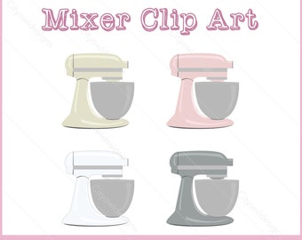 Stand mixer clipart | Etsy