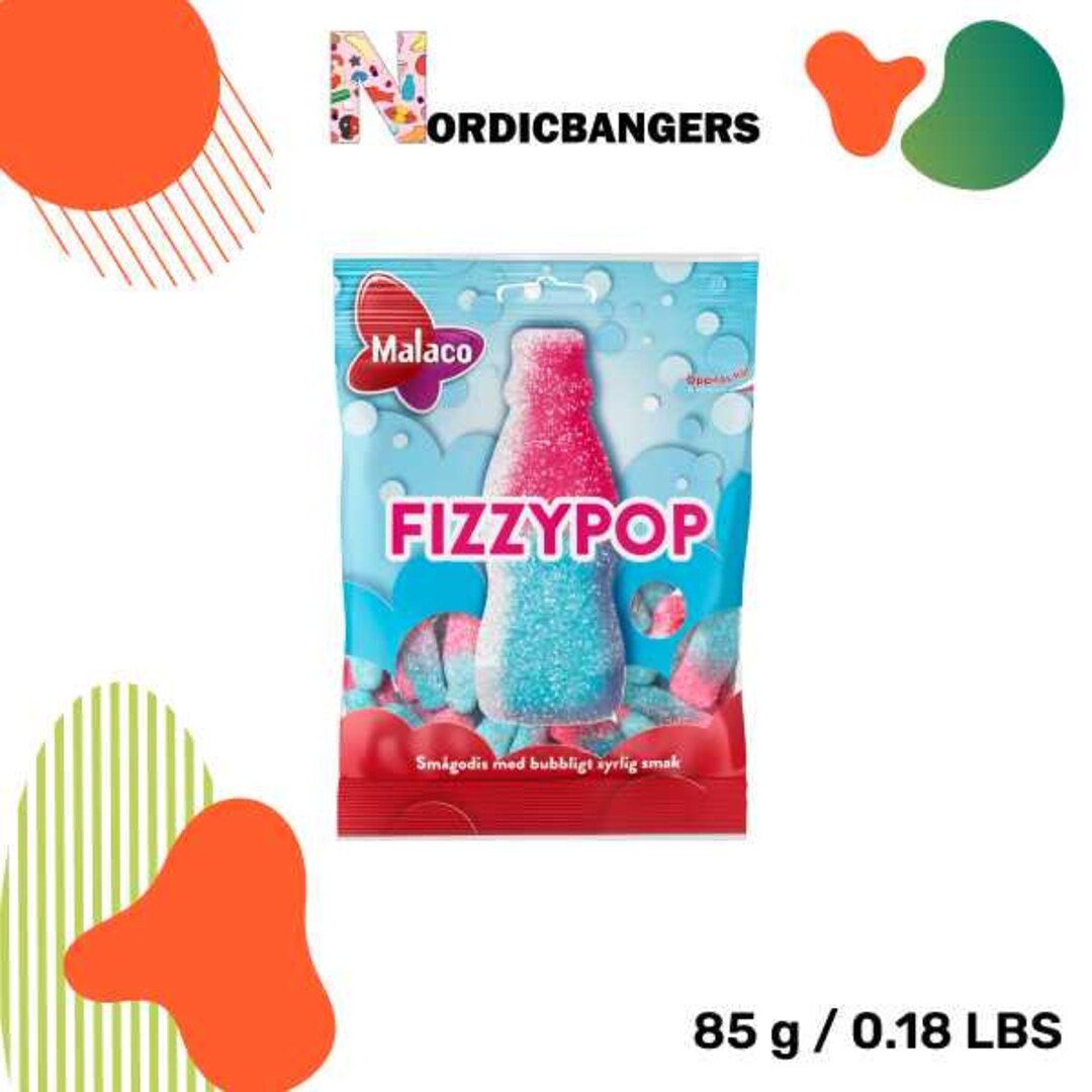 Swedish Candy Malaco Fizzy Pop Bottles - Etsy