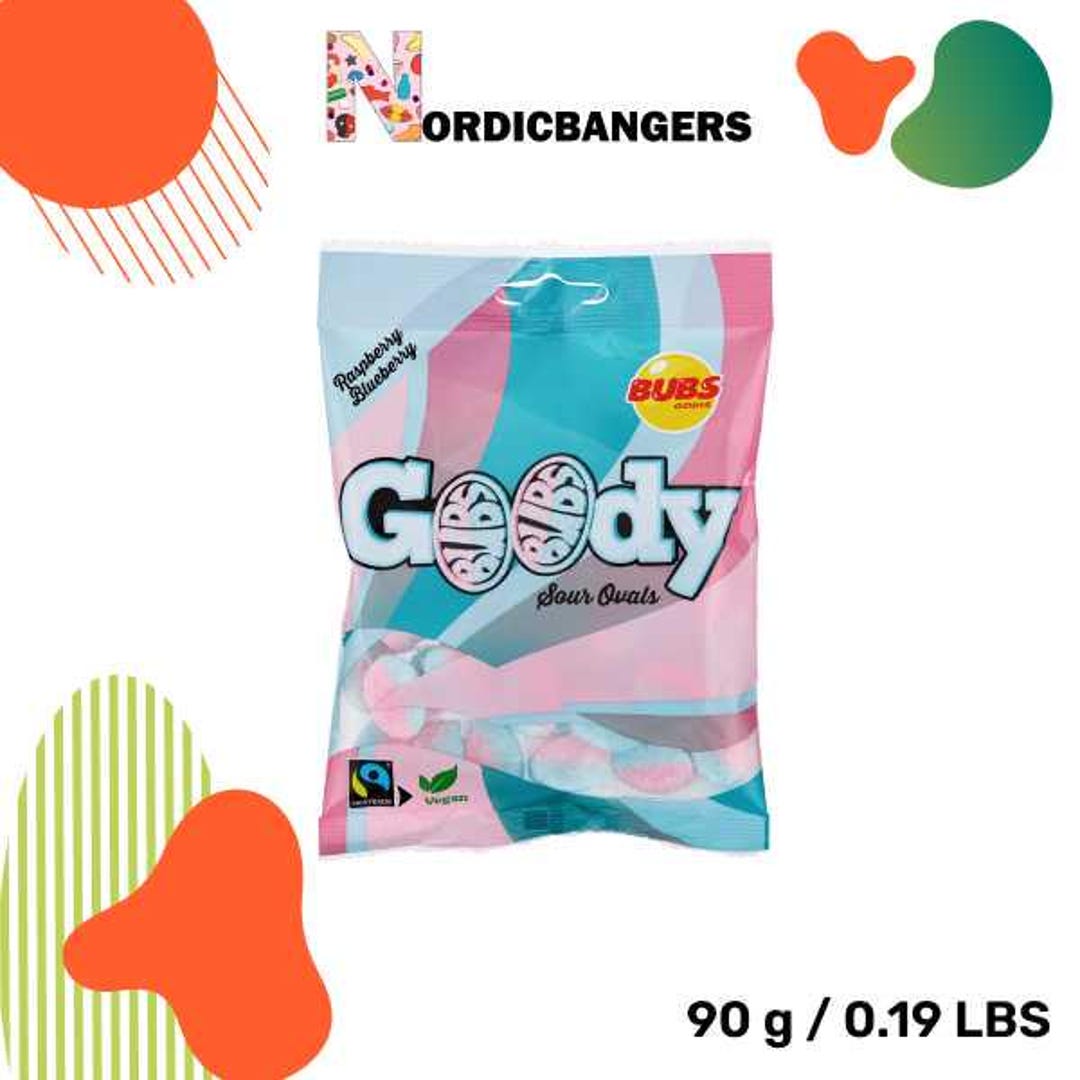 Swedish Candy Bubs Goody Raspberry/blueberry - Etsy