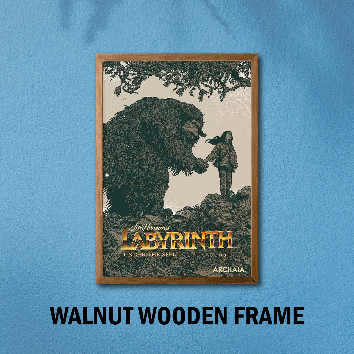 Labyrinth 1986 Poster Movie Poster Canvas Print Art - Etsy