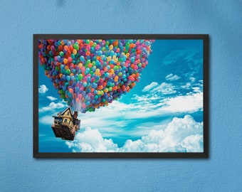 Pixar Movie Poster Up - Etsy