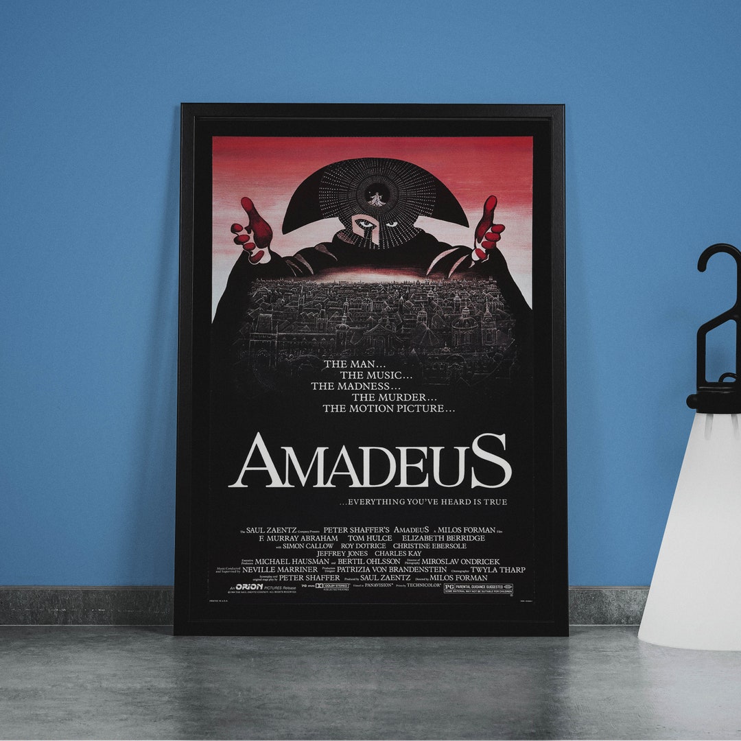 Amadeus Movie Poster Classic Movie Wall Art Room Decor - Etsy