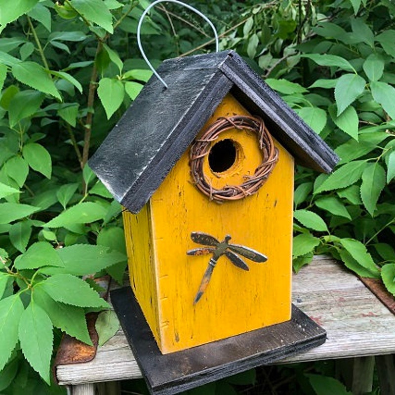 Rustic Birdhouse - Etsy