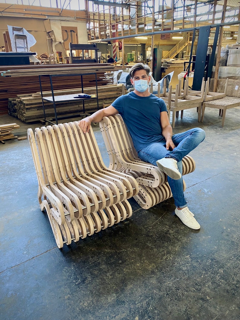 Designer Furniture - the Slank Occasional Chair by George Gibbens (red ...