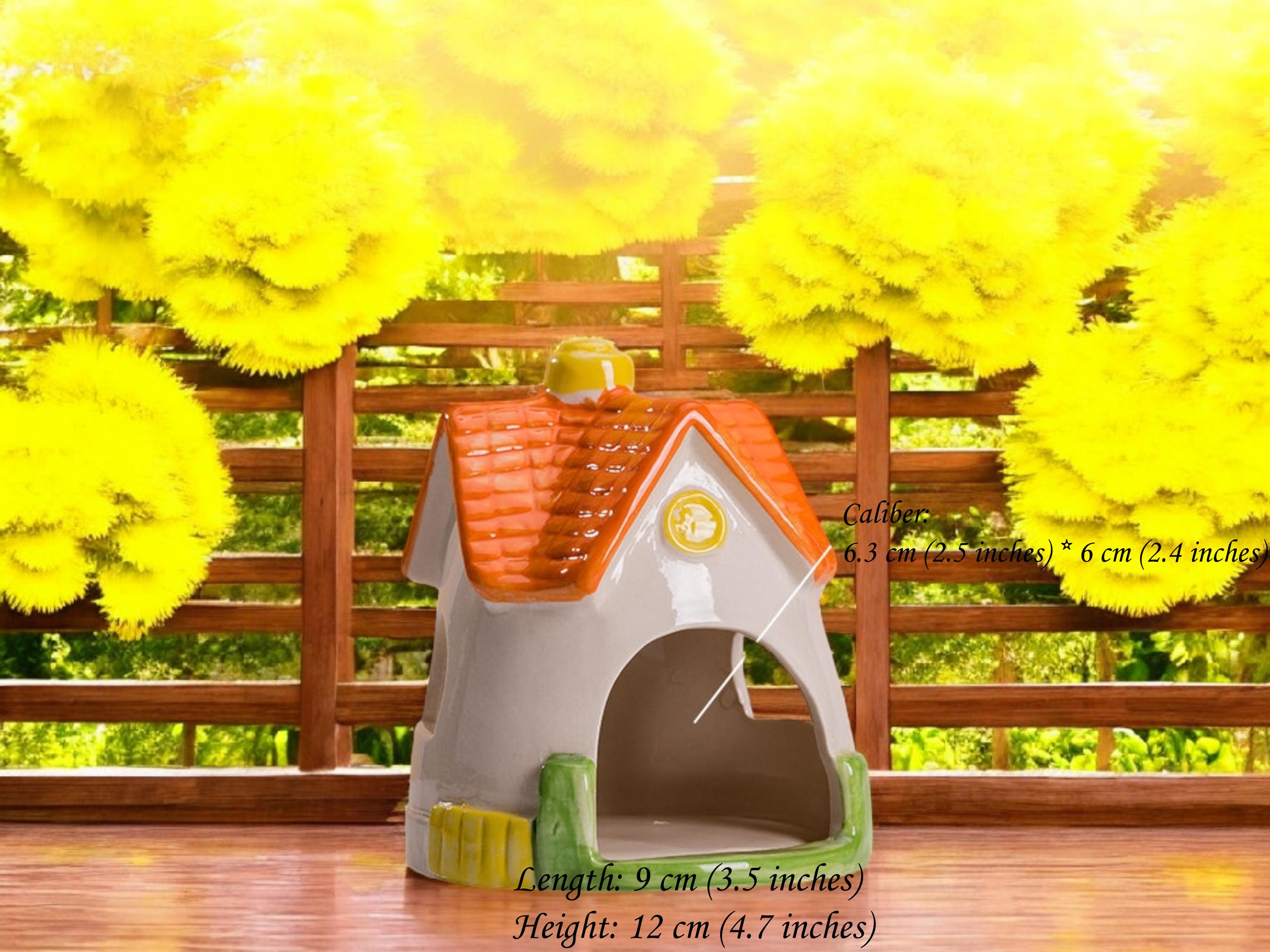 Ceramic Hamster Houses Sets-cute Mini Pet Home Collection for Small ...