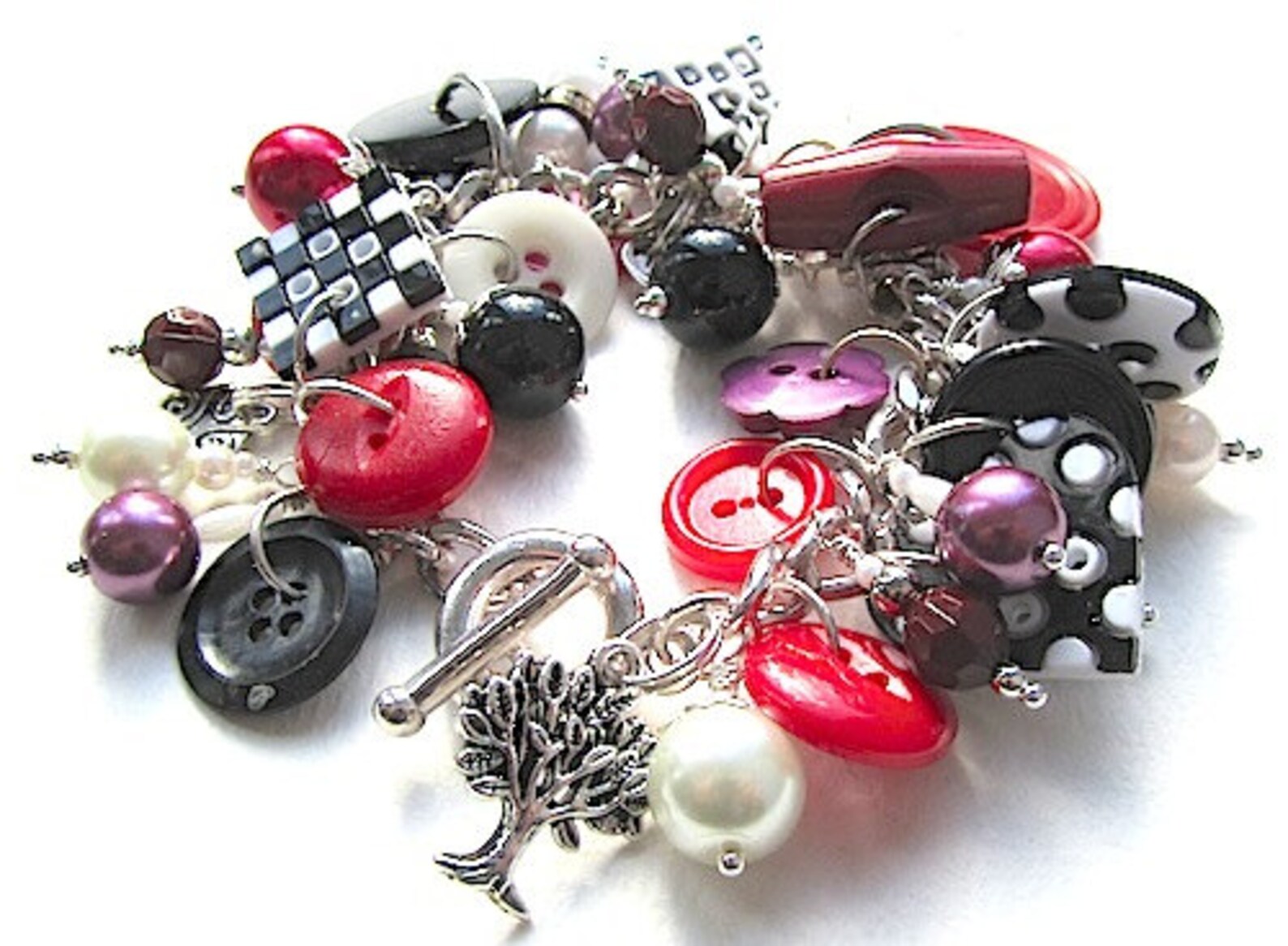 Pattern for Beaded Charm Bracelet Beading Tutorial No. 29 - Etsy