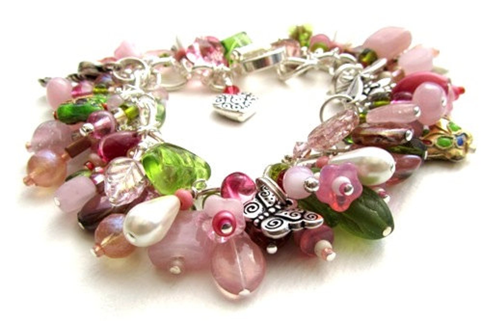 Pattern for Beaded Charm Bracelet Beading Tutorial No. 29 - Etsy