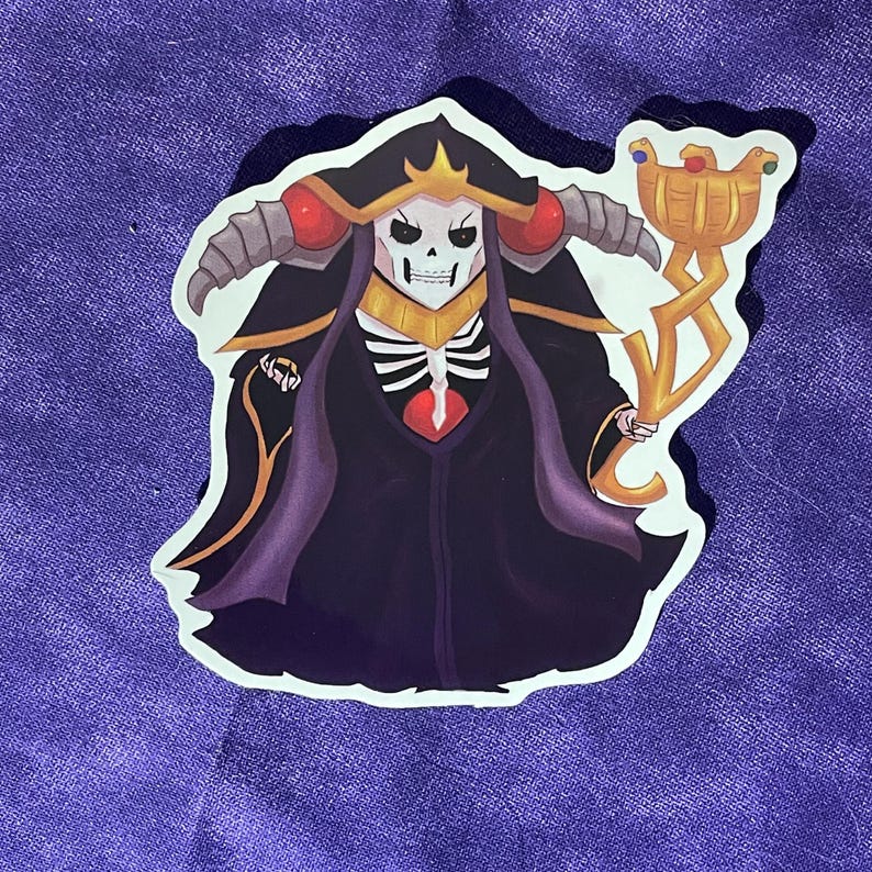 Overlord Chibi Stickers - Etsy