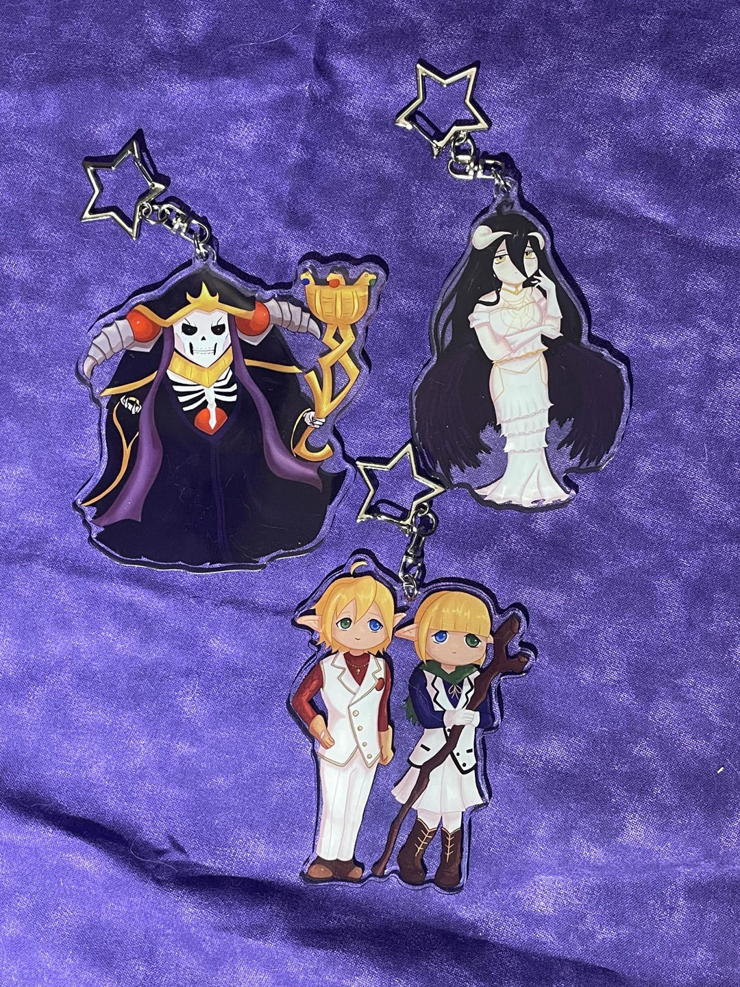 Overlord Chibi Keychains - Etsy