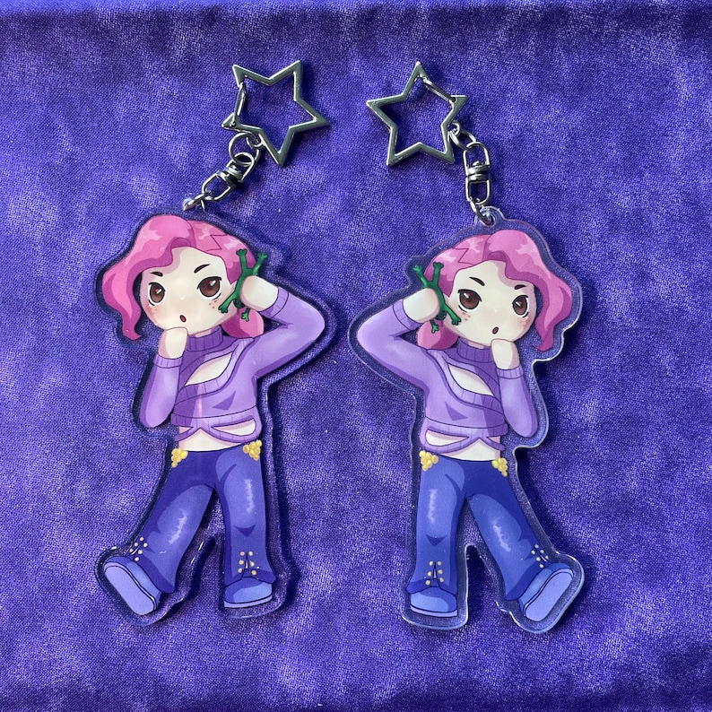 JJBA Keychains villains - Etsy
