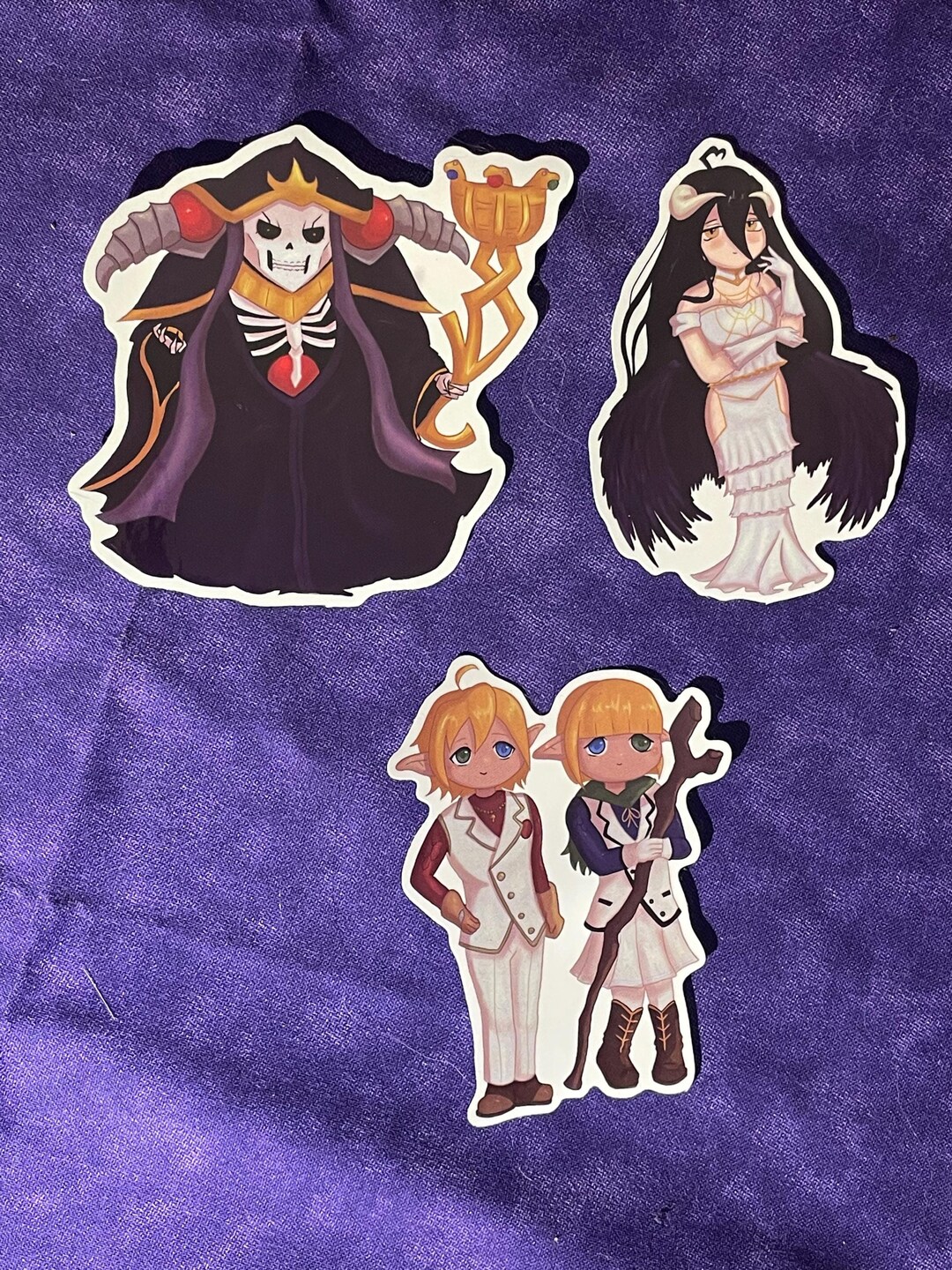 Overlord Chibi Stickers - Etsy
