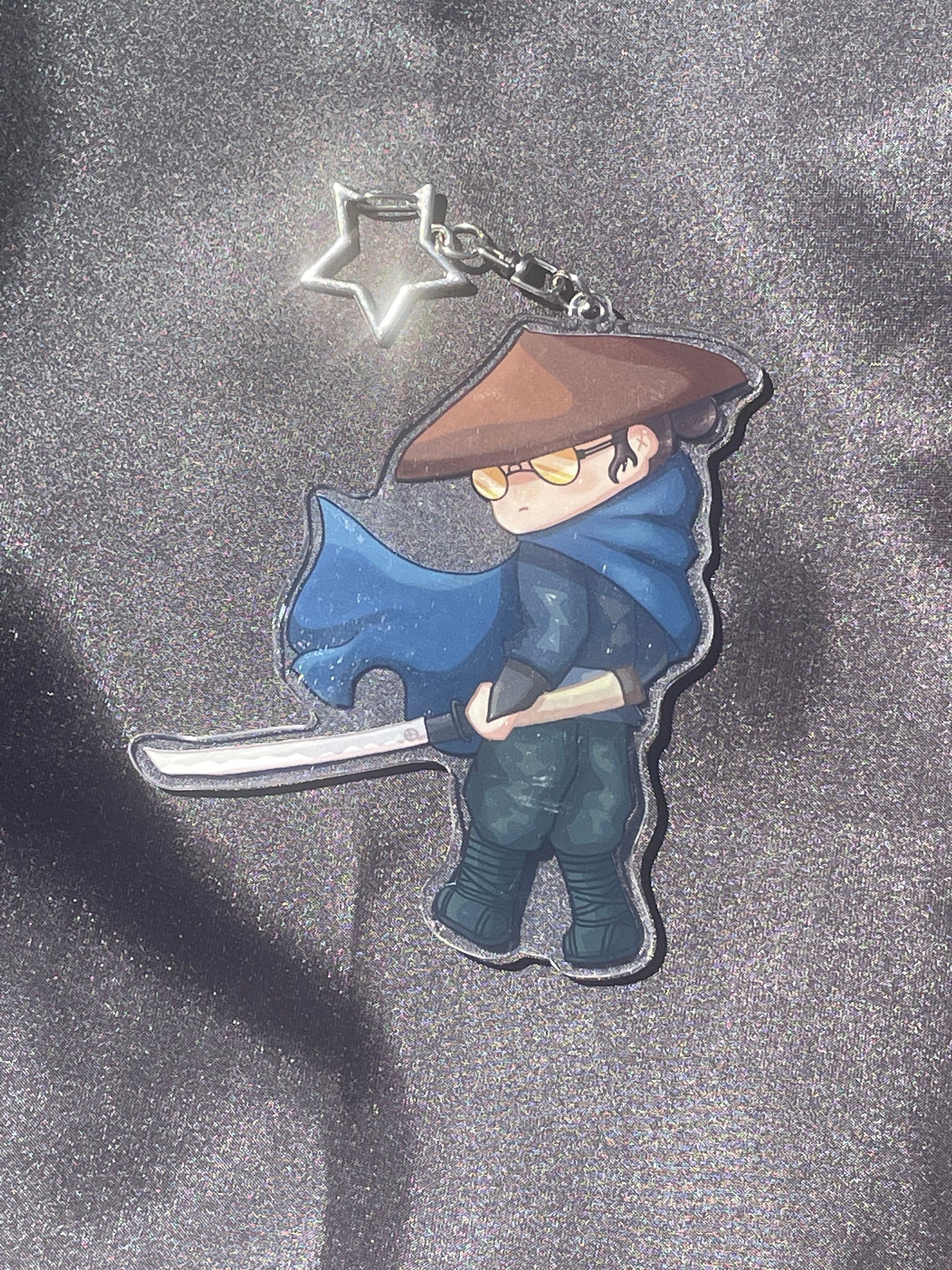 Blue Eye Samurai Keychains - Etsy