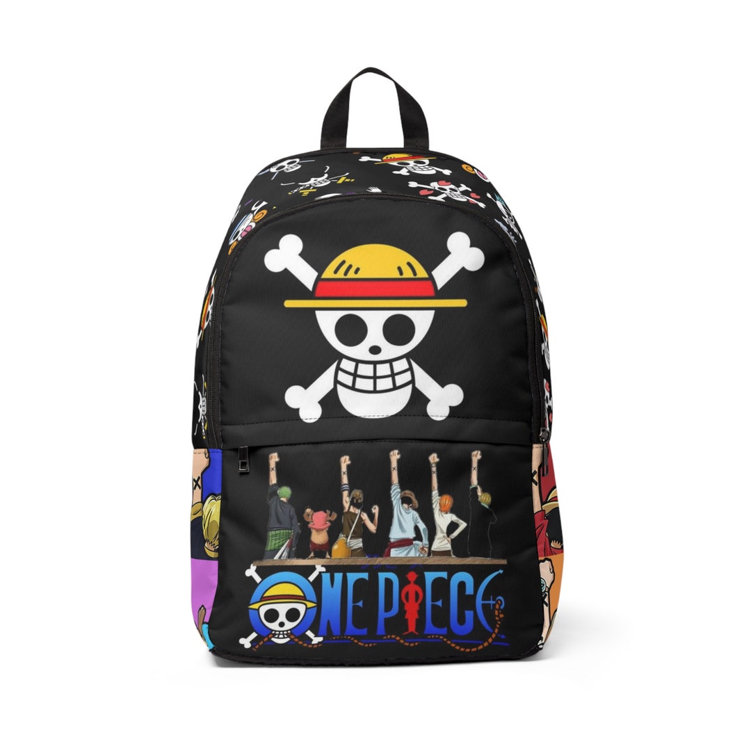 One Piece Straw Hat Pirates Backpack - Etsy