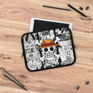 One Piece Luffy Laptop Sleeve, Anime MacBook Pro Case, Monkey D. Luffy ...