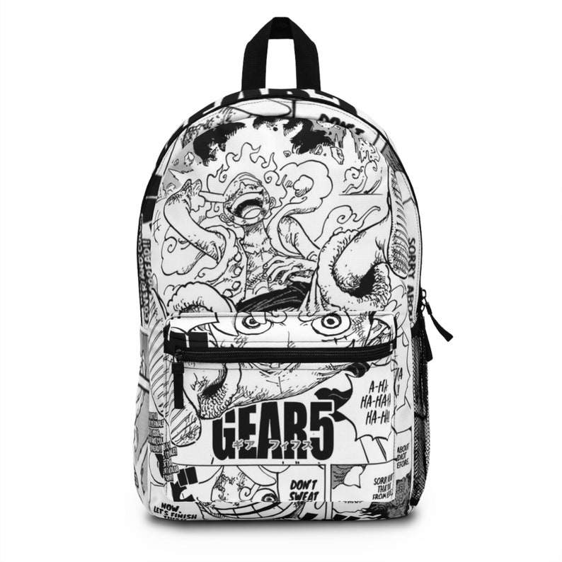 One Piece Gear 5 Luffy Manga Style Backpack - Etsy