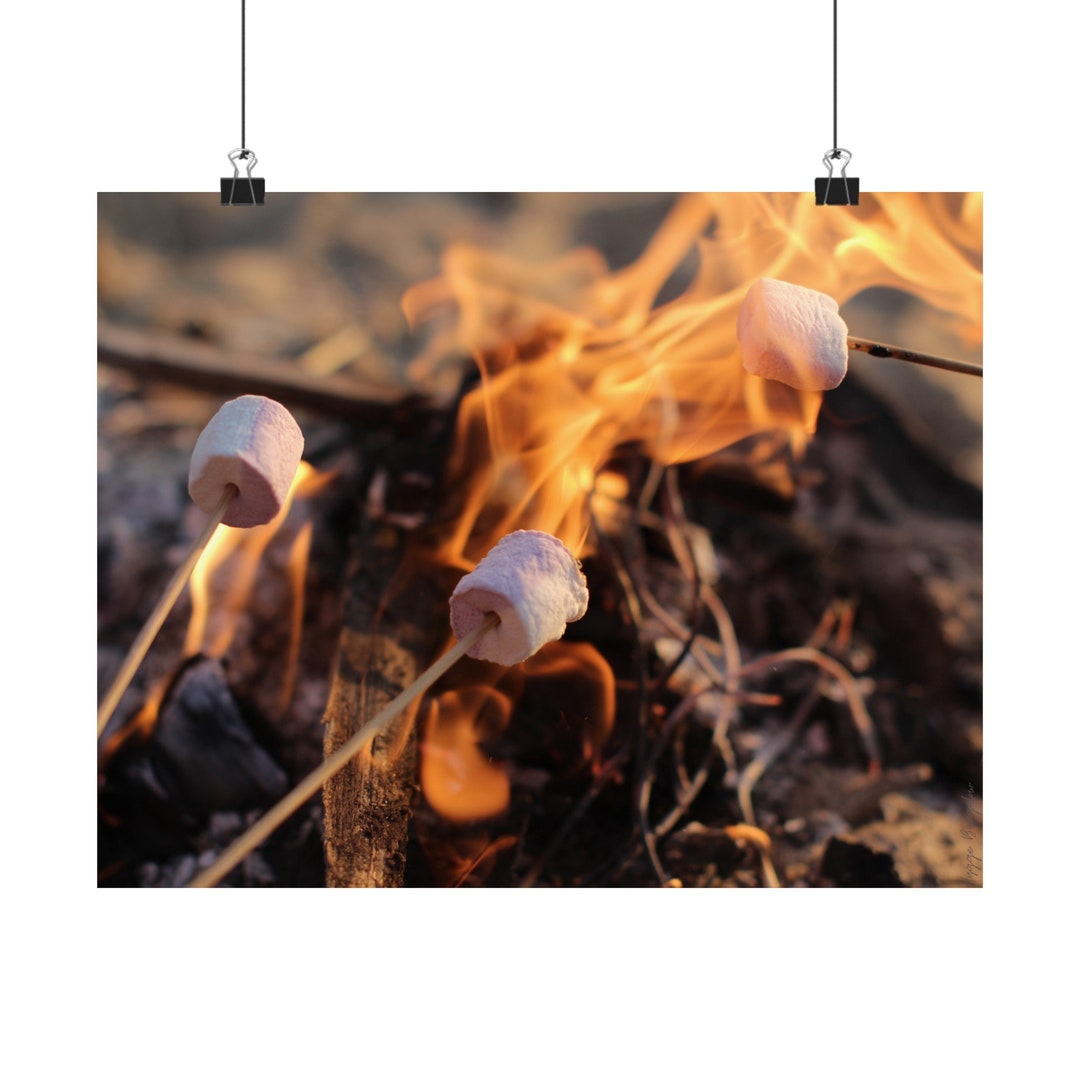 Matte Horizontal Posters - Smore's, 14x11 - Etsy