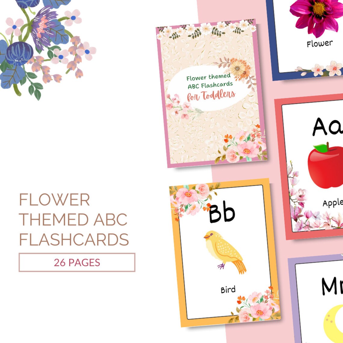 Princess Themed Activity Set Busy Book and Flashcard Sets for ...