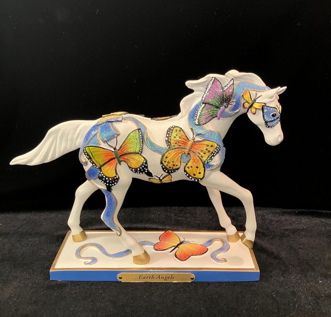 BEAUTIFUL EARTH ANGELS Trail of Painted Ponies by Artist Maria Ryan 2E ...
