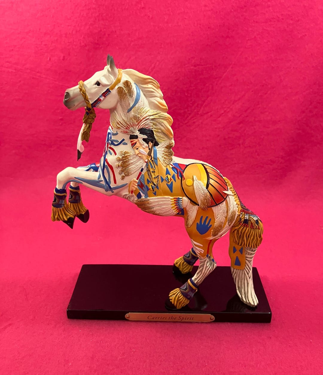 CARRIES the SPIRIT Trail of Painted Ponies Artist Lynn Bean 1E/1,553 ...