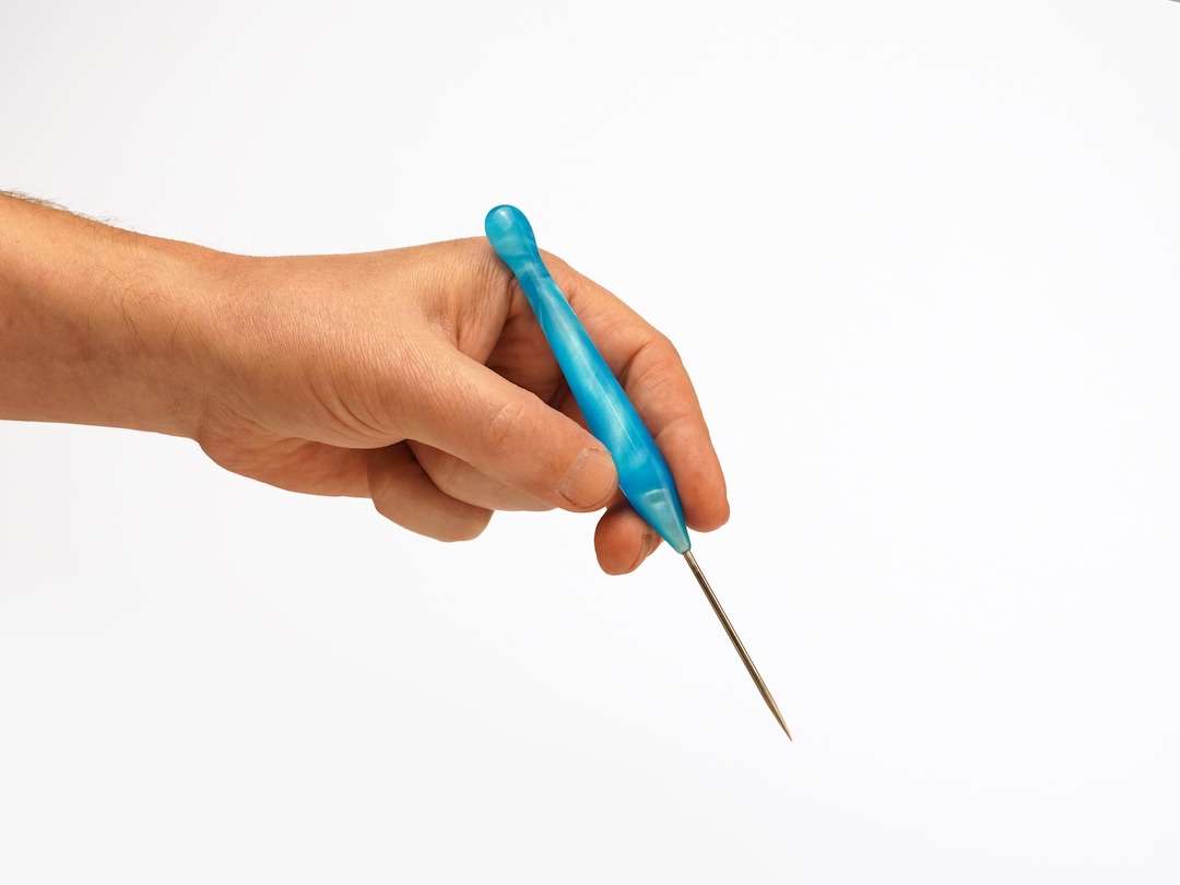 Pottery Needle Tool - Candy Blue Swirl - 160mm - Etsy