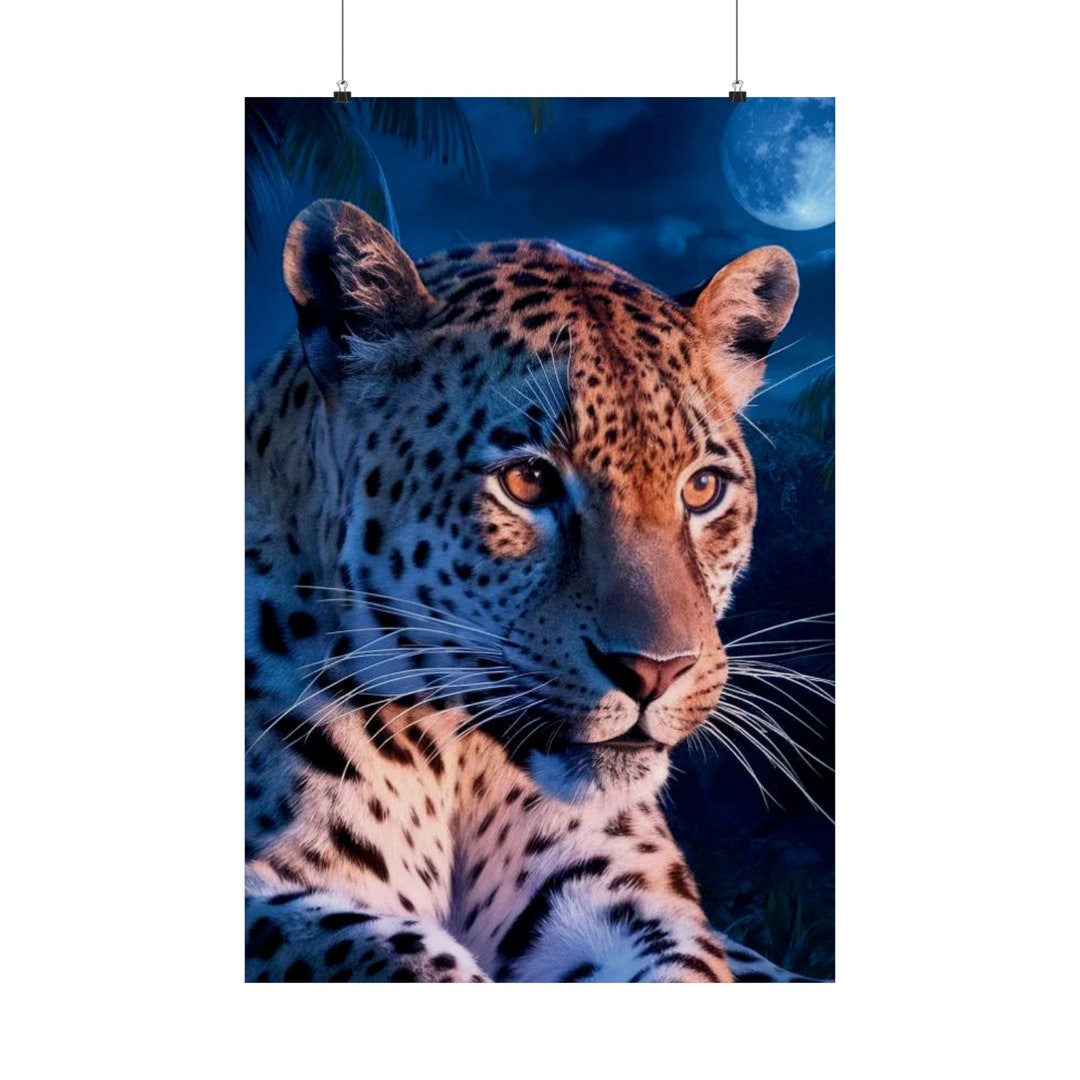 Spotted Wild Leopard, Stunning Art Print Captures This Southwest ...