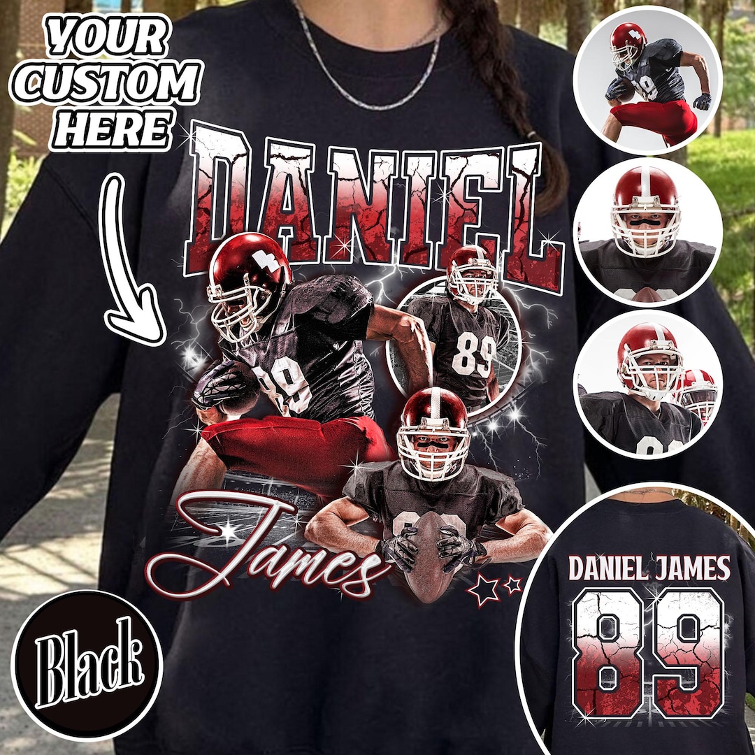 Bootleg Shirt Football Sweatshirt, Bootleg Shirt Football,custom Shirt ...