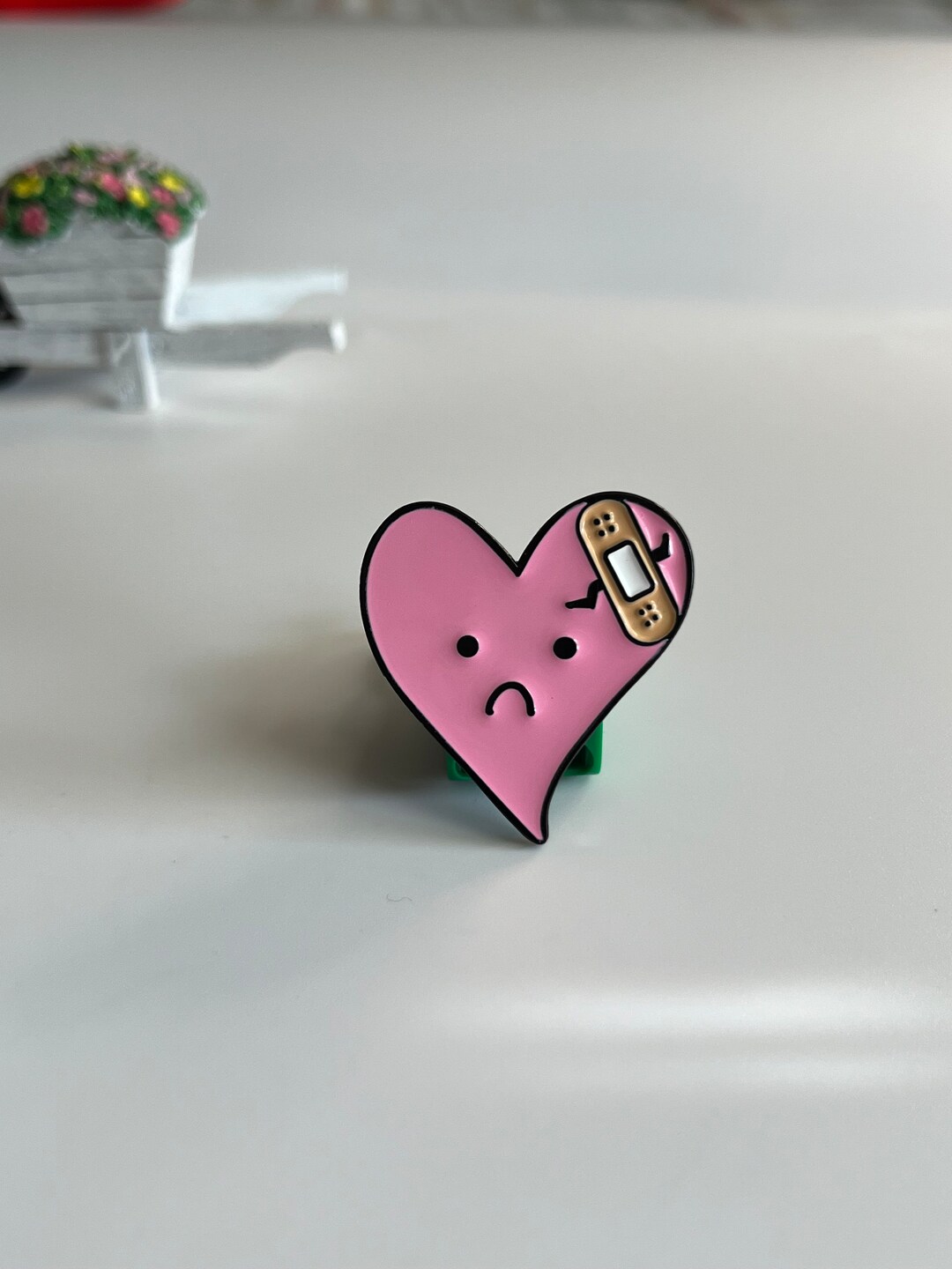 Heart Enamel Pin Broken Heart Cute Pin Valentines Day Gift Love Sucks ...