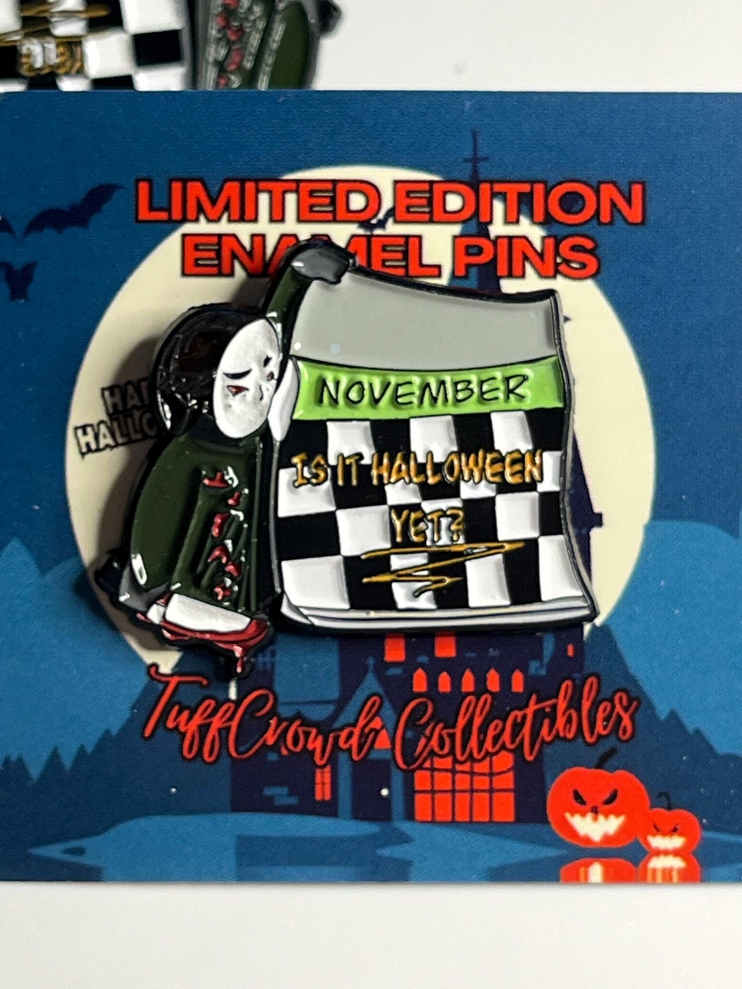 Jason Vorhees Enamel Pin for Stocking Stuffers Horror Movie Character ...